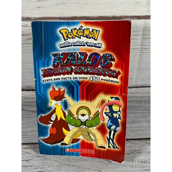 Pokemon | Other | Pokemon Kalos Region Handbook By Scholastic Inc Staff ...